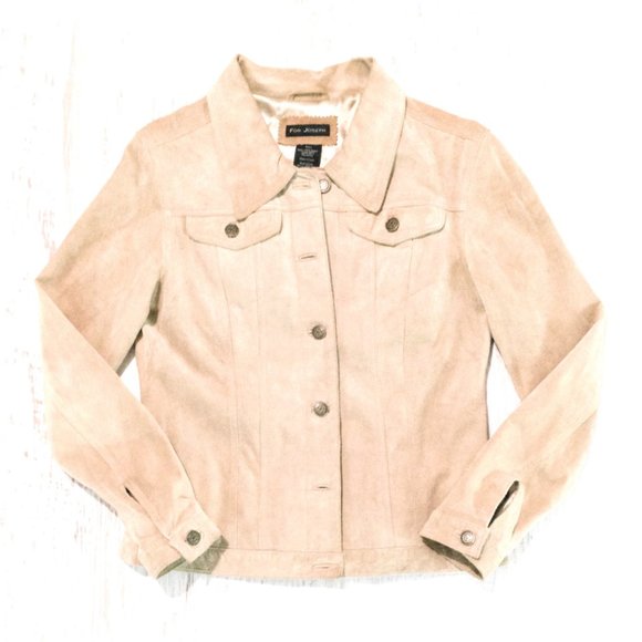 For Joseph | Jackets & Coats | Pre For Joseph Suede Jacket Coat | Poshmark